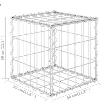 China Retaining Walls 200x100x50 Welded Gabion Box 2x1x0.5m Gabion Basket Stone Cage Garden Fence for sale