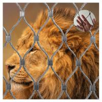 China Zoo Sns Knotted Type Aviary Decorative Rope Stainless Steel Wire Mesh For Bird Cages for sale