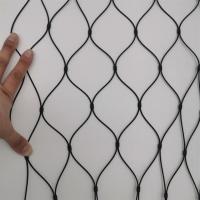 China Stainless Steel 304 Black Oxide Wire Rope X Tend Cable Mesh For Balcony Courtyard for sale