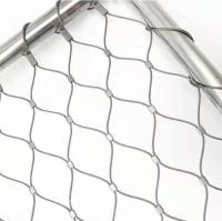 China Protective 304 316 Stainless Steel Rope Decorative Mesh for Garden Areas for sale