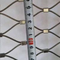 China 304 316 Stainless Steel Metal Rope Mesh Anti-Falling Bird Garden Protection Net for sale