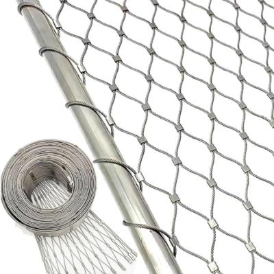 China X-Tend 316 Stainless Steel Cable Metal Rope Mesh For Zoo Protection for sale