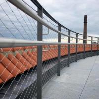 China 60 Degree Angle Balustrade Cable Mesh for Zoo Enclosure System for sale