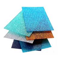 China Colored Polycarbonate Roofing Panels 2mm-10mm Polycarbonate Sun Sheet  For Outdoor Park for sale