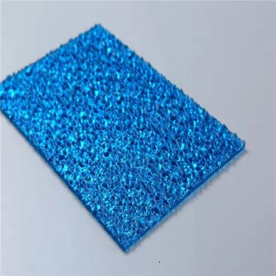 China OEM Outdoor Parks Clear Plastic Wall Panels  Embossed Solid Polycarbonate Sheet for sale