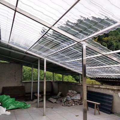 China Fire Retardant Polycarbonate Sheet 0.8mm-3mm Clear Polycarbonate Roofing Sheet for sale