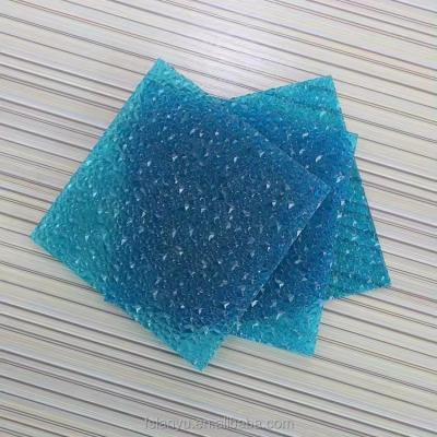 China Anti UV Embossed Board Roofing Policarbonato Sheet Transparent Solid Polycarbonate Plate for sale