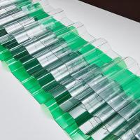 China Polycarbonate PC Plastic Corrugated Roof Sheet Customized For House for sale