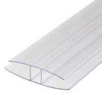China 4mm -20mm Transparent Polycarbonate H Profile / Polycarbonate U Profile for sale