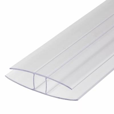 China 4mm -20mm Transparent Polycarbonate H Profile / Polycarbonate U Profile for sale