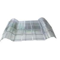 China Clear Plastic Polycarbonate Transparent Roofing Sheet Panels For Shed Greenhouse for sale