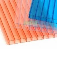 China 2025 Hot Selling Fireproof Customized Size Roof Hollow  Pc Sheet Polycarbonate Price for sale