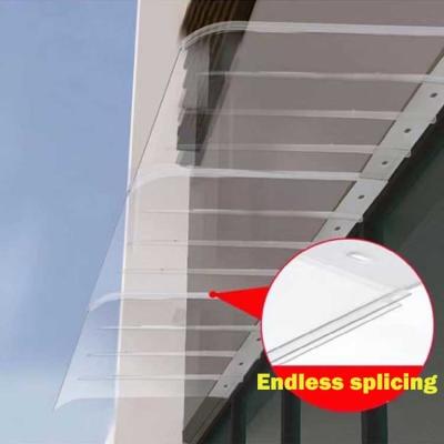 China Modern Polycarbonate Awning Sheet Sun Shade Canopy Customized for sale