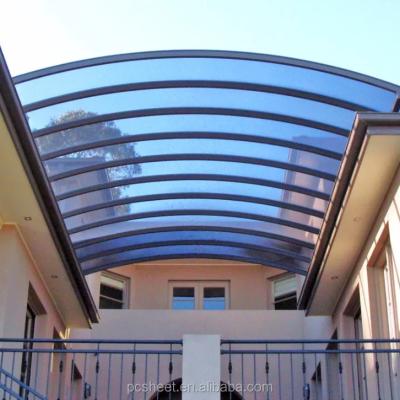 China UV Protect Polycarbonate Foldable Sheet Wave Sheet Profile Sheet for Roofing for sale