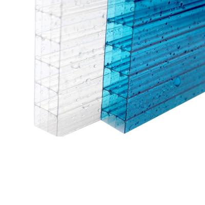 China Easy Installation High Impact 16mm Thickness Four Wall Polycarbonate Sheets Laminate Sheet for White Board for sale