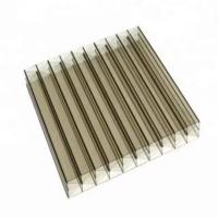 China Danpalon 8mm 6mm Double Polycarbonate sheet pc hollow Panel for Skylight Roofing System for sale