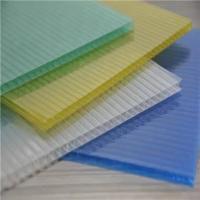China PC Multiwall Plastic Polycarbonate Roofing Sheet SHEET Greenhouses Lightweight Polycarbonate Hollow Sheet for sale