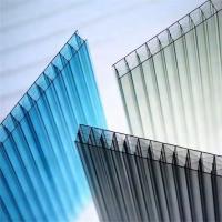 China 3mm 4mm 5mm 6mm 8mm 10mm 12mm Clear Scratch Resistant Transparent 4 X 8 Feet Twin Wall hollow Polycarbonate Sheet PC hollow sheet for roofing and building material for sale