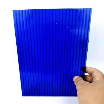 China Poly Carbonate Roof Frosted Crystal Polycarbonate Sheet Twin Wall Polycarbonate Hollow Sheet for sale