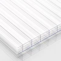 China UV Protection Twin Wall Polycarbonate Panels , Multiwall Polycarbonate Roofing Sheets for sale