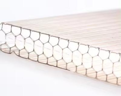 China Waterproof Honeycomb Polycarbonate Hollow Sheet for Building Material for sale