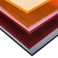 China Greenhouse Cellular Polycarbonate Panels Multilayer Polycarbonate Sheet Impact Resistant for sale