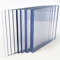 China Building Materials Clear Polycarbonate Panel , Transparent Polycarbonate Glass Sheet for sale