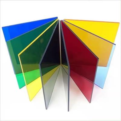 China Roof Shed Clear High Transparent PC Plastic Board Radiation Proof Wear Resistant and Thin Plastic Sheet Glass Polycarbonate for sale