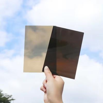 China Clear Roofing Traditional Style 3mm Polycarbonate Sheet with Polycarbonate Sheet with Steel Base for sale