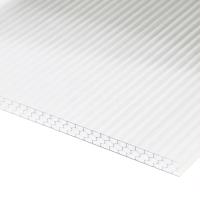 China 10-year Warranty Uv Coated Best Choice Type Multiwall 20mm Polycarbonate Roofing X Triple Pc Hollow Sheet Triple Wall Polycarbon for sale