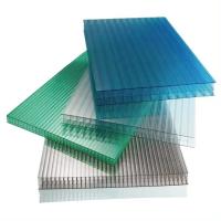 China 3mm 6mm 8mm Clear Polycarbonate Twin Wall Sheet 20mm Polycarbonate Sheets for sale