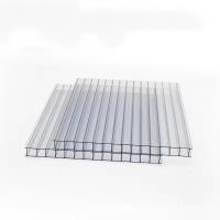China PRECIOS LAMINA ALVEOLAR 8 MM China Polycarbonate Twin Wall Hollow Sheet/ Plastic Panels PC 5mm Twin Wall Hollow Polyc for sale