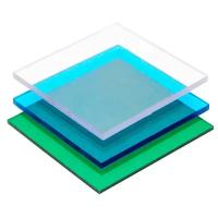 China PC board clear greenhouse roof 3mm 4mm 6mm 8mm 12mm Clear Compact Solid Polycarbonate plate glass Sheet For building material for sale
