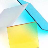 China Factory Clear Plastic Solid PC Sheet Roof Trapezoidal Uv Resistant Pc Sun Panel Sheet Polycarbon Compact Plate Glass polycarbonate solid sheet for sale