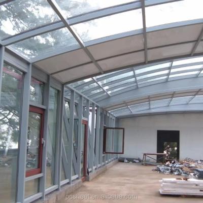 China Low Cost Foldable Polycarbonate Roofing Sheets Plastic Wall Panel for sale