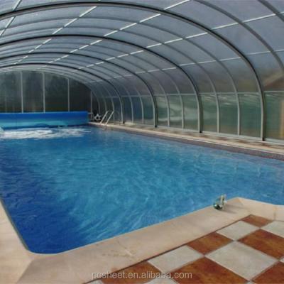 China Flexible Colored Polycarbonate Sheet 100% Virgin Polycarbonate Roofing Sheets For Greenhouse for sale