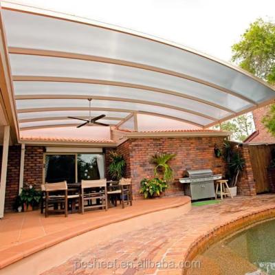 China Scratch Solution Polycarbonate Glass Panel 12mm Pc Solid Sheet Sun Sheet Solid Polycarbonate Sheet for sale