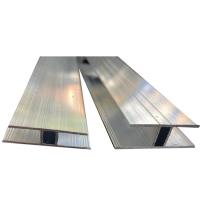 China 6mm H Channel Extruded Aluminum Profiles For Polycarbonate Sheet for sale