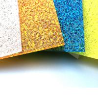 China Fire Resistant PC Solid Sheet Building Plastic PC Embossed Sheet for sale