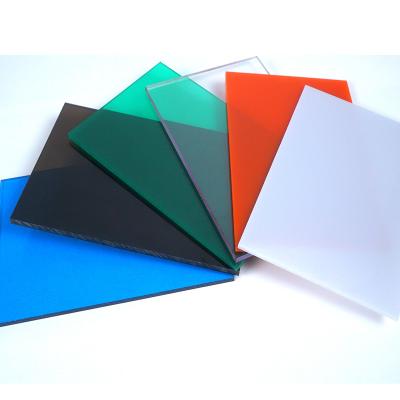 China Makralon Solid Polycarbonate Sheet Plastic Roofing clear  PC Sun Sheet  Polycarbonate Sheets Green House Roofing for sale