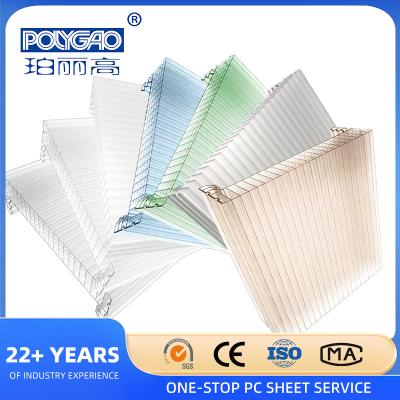 China Manufacturer Wholesale Danpalon U-lock Polycarbonate Sheet for Roofing PC Sunshine Board for sale