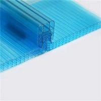 China 50 Micron UV Coating 15 Years Warranty 6mm-40mm Thickness Danpalon U-Lock Multicell Polycarbonate Sheet for Roofing System for sale