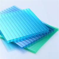 China Eco-Friendly Durable 4mm Twin Wall Polycarbonate Sheet with Customized Length for Roofing for sale