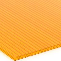 China 2-layer Polycarbonate Hollow Sheet with More Than 5 Years Warranty and 100% Virgin Polycarbonate for Ceiling Panels for sale