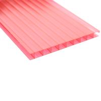 China 4mm 6mm 8mm Double Wall UV-Proof Polycarbonate Sheet for Modern Greenhouses for sale