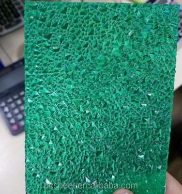 China ISO9001:2008 Certified Polycarbonate Embossed Sheet with More Than 5 Years Warranty and 2mm-10mm Thickness for sale