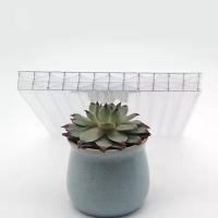 China Transparent Eco-friendly X-structure Multiwall Polycarbonate Sheet 16mm Polycarbonate Roofing Sheets for sale