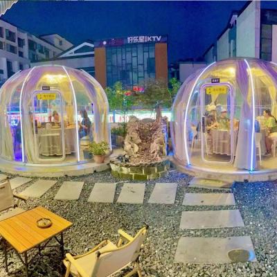 China OEM Modular Polycarbonate Dome House Custom Size PC Geodesic Dome for Commercial Hotel & Camping Site for sale