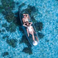 China Factory Customized PC Sheets PC Transparent Canoe Kayak 6mm Clear Polycarbonate Boat for Water Sports for sale