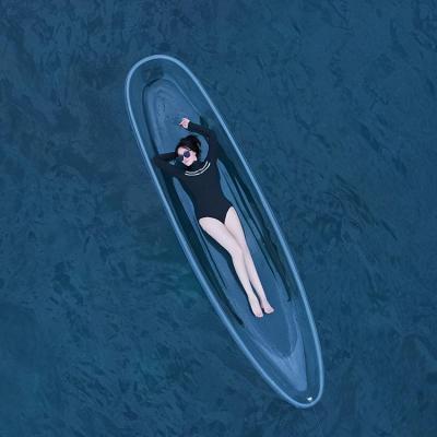 China High-Quality PC Sheets Clear Kayak One-Piece Hull Scratch Resistant Polycarbonate Clear Bottom Boat for Tourism for sale